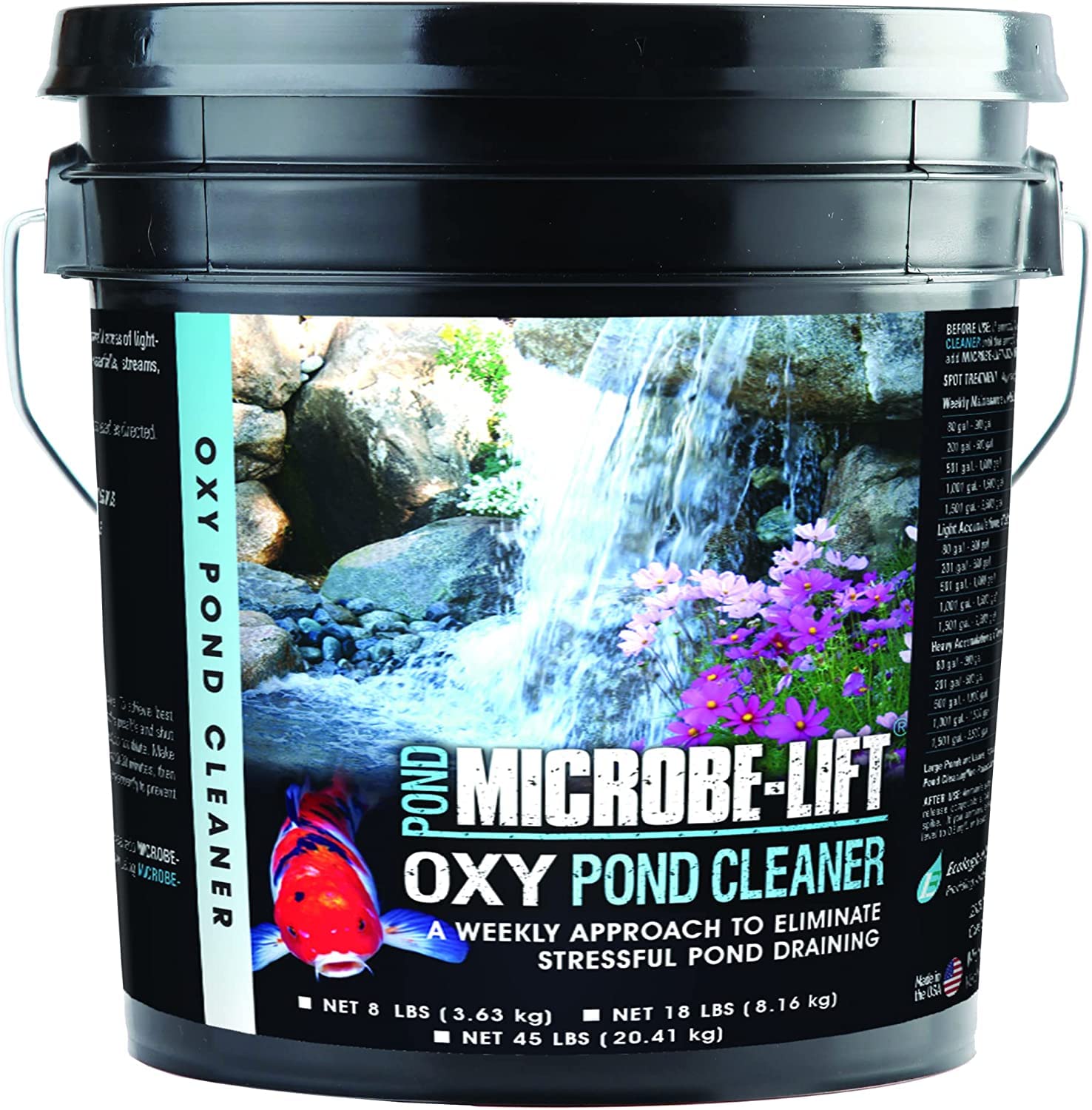 Amazon.com : MICROBE-LIFT OPCMD Oxy Pond Cleaner Treatment for Ponds ...
