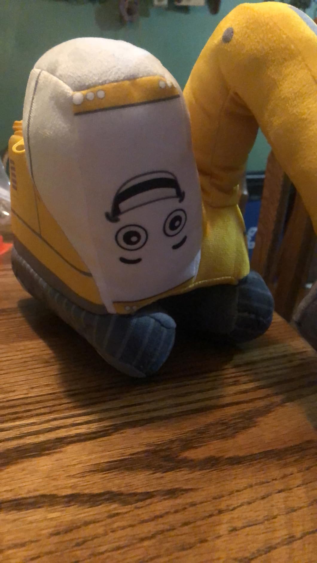 Amazon.com: Talking Excavator Plush Toy Set | Includes 3 Construction ...