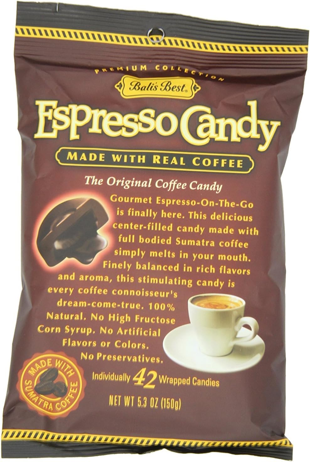 Amazon.com : Bali's Best Coffee Candy Individually Wrapped, 0.35pounds ...