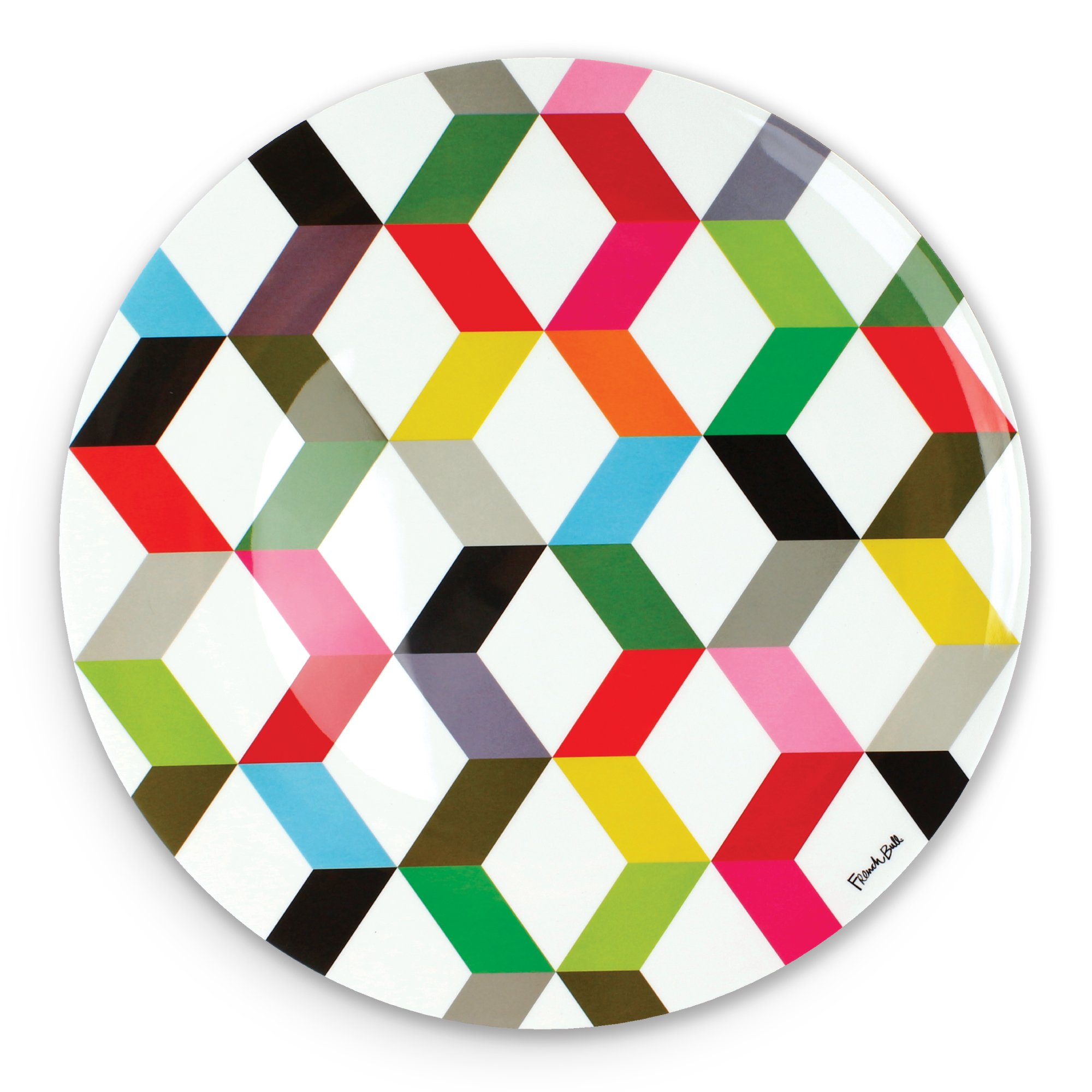 Snapklik.com : French Bull 15" Round Platter - Melamine Platters And ...