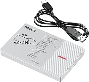 Amazon.com: RFID 125KHz/13.56Mhz Dual-Frequency Reader for 1326 Family ...