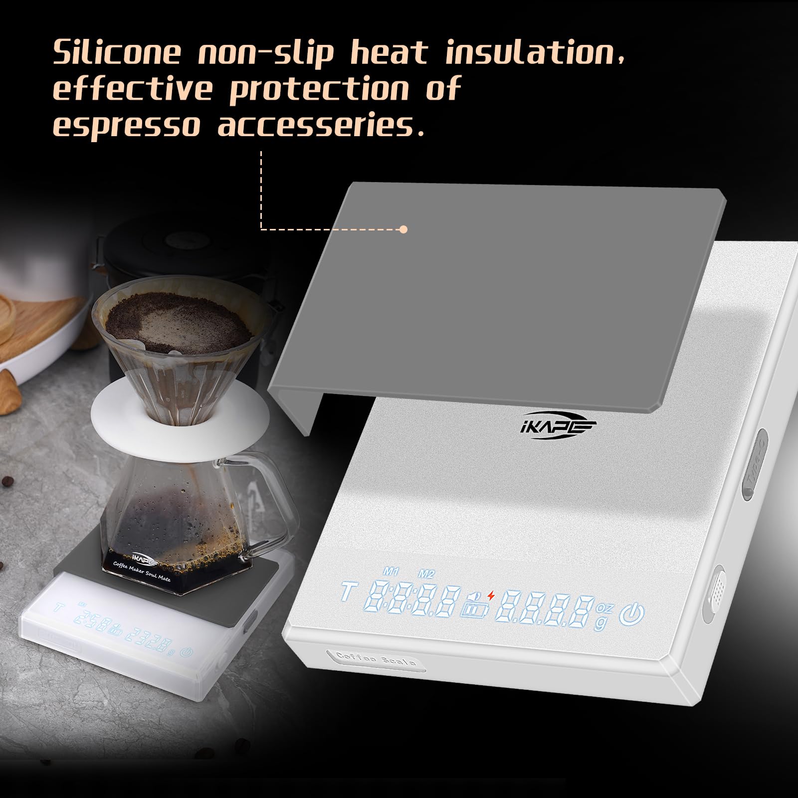 Snapklik.com : IKAPE Digital Coffee Scale
