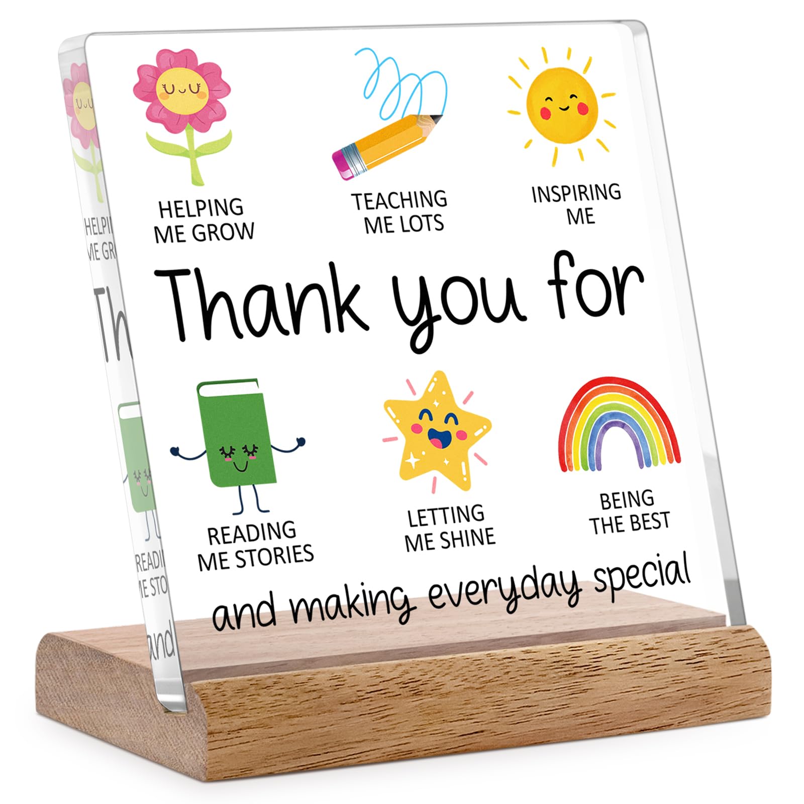 Amazon.com: Thank You for Helping Me Grow Gifts - Teacher Appreciation ...