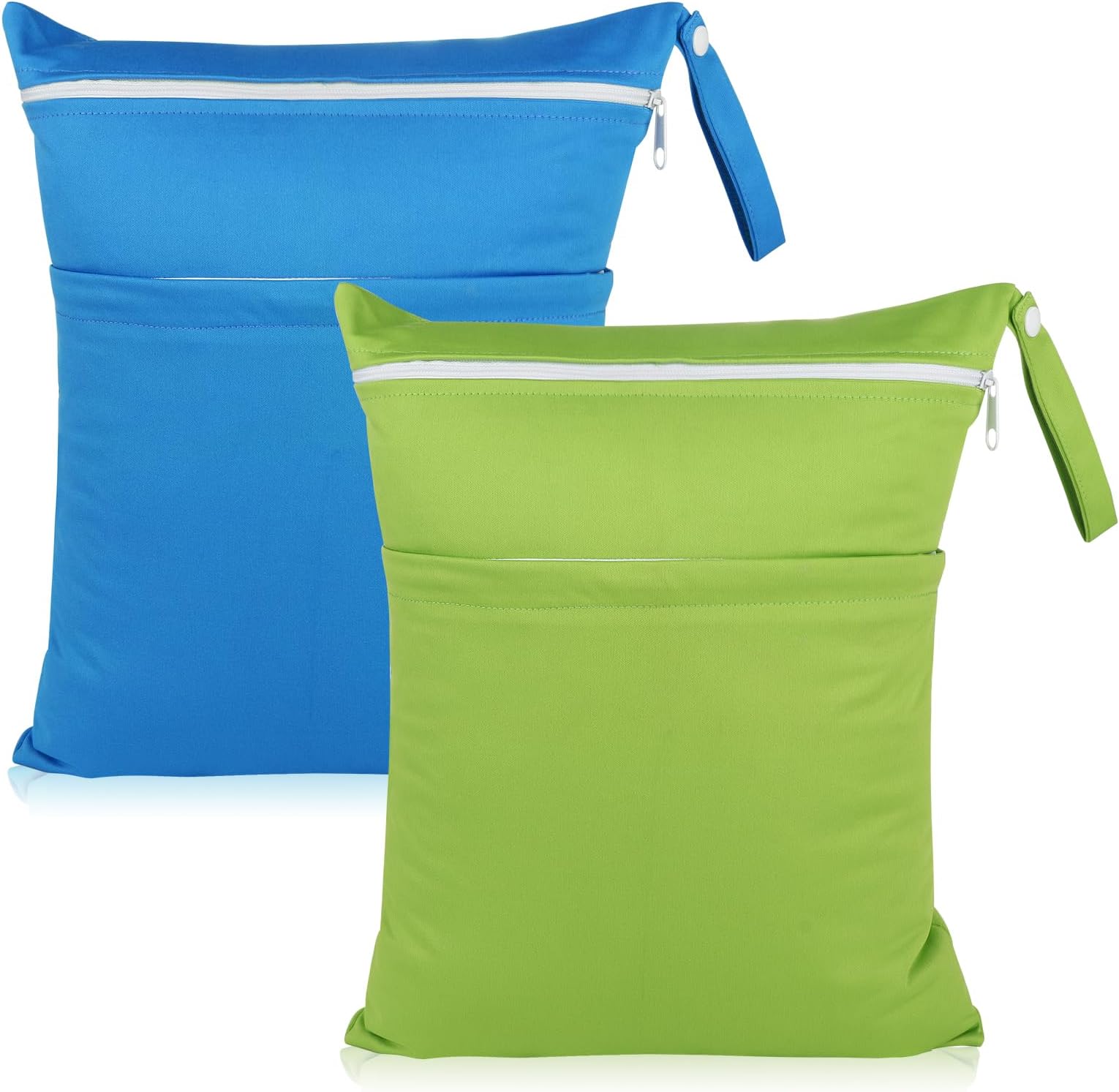 Amazon.com: Angel Love Wet Bags, 2 Pack Baby Cloth Diaper Wet/Dry Bags ...