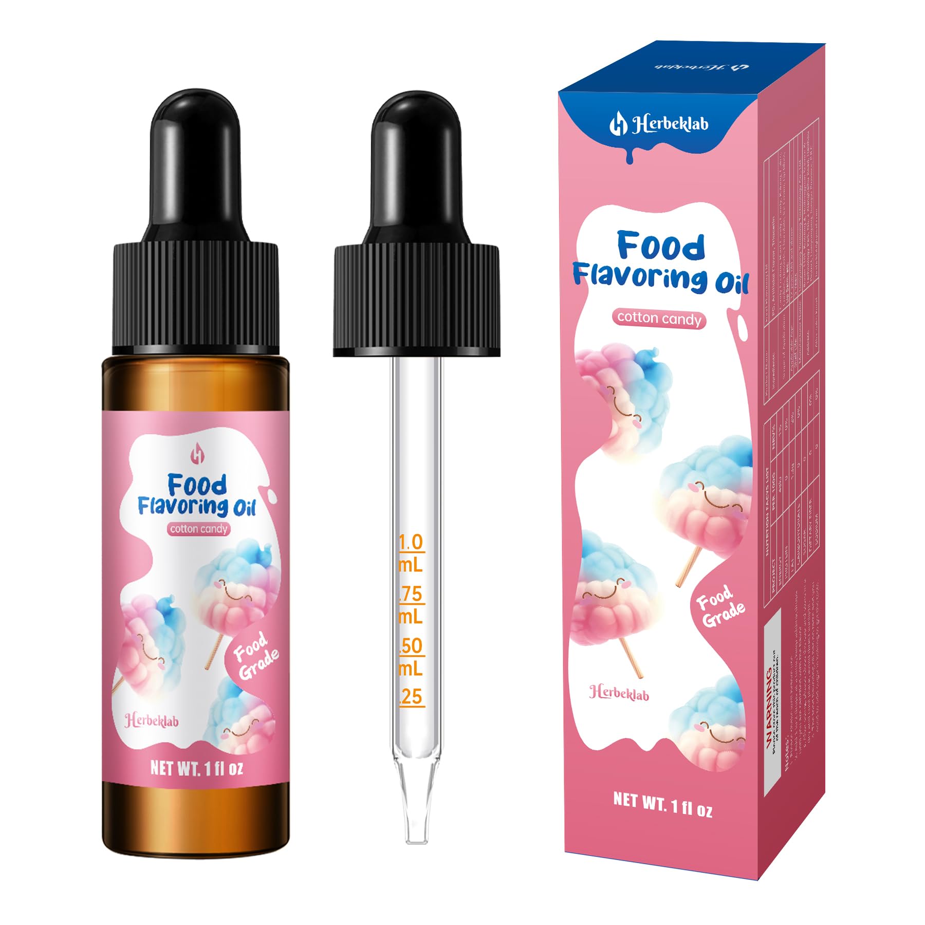 Amazon.com: Cotton Candy Flavoring - 1 Fl Oz Cotton Candy Extract for ...