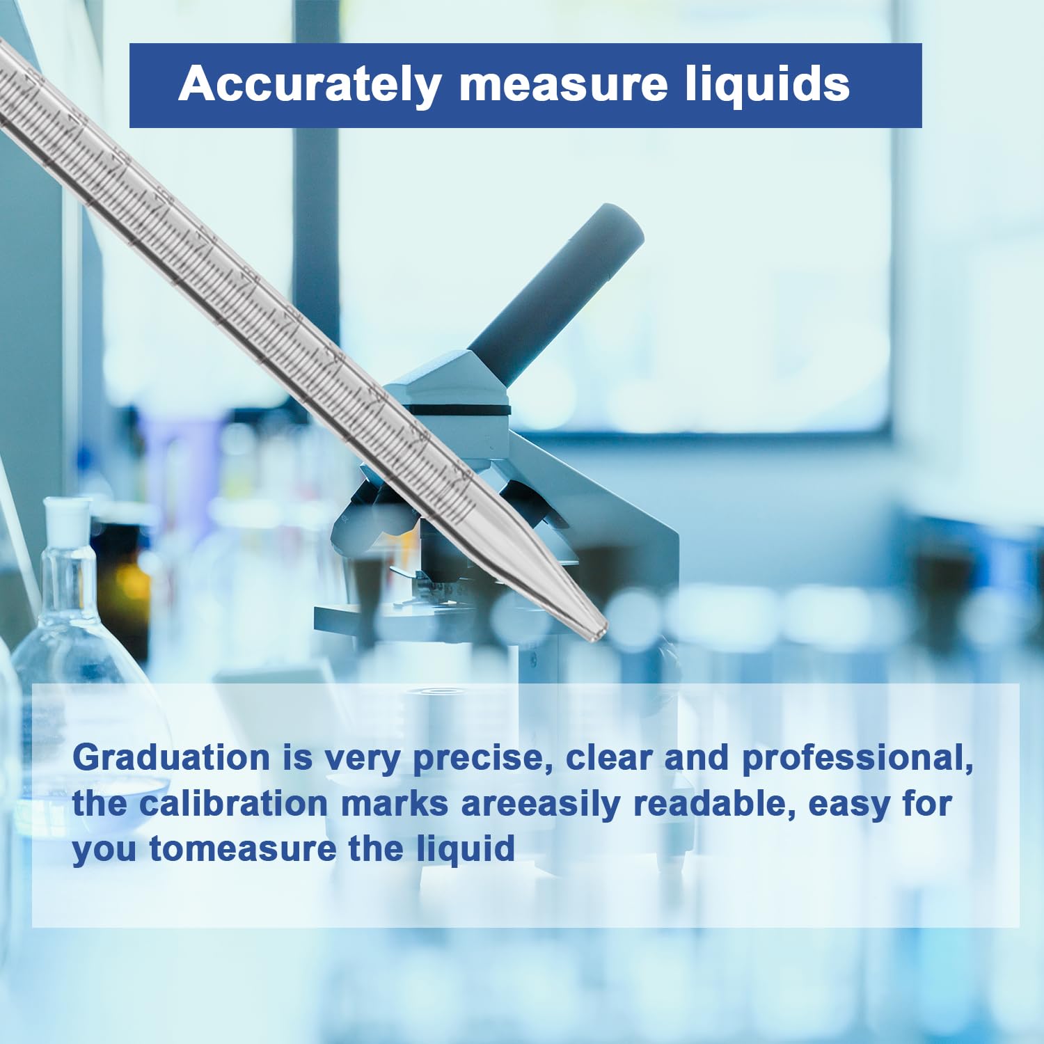 Snapklik.com : Glass Graduated Pipette, 25ml,Tolerance 02ml, Standard ...