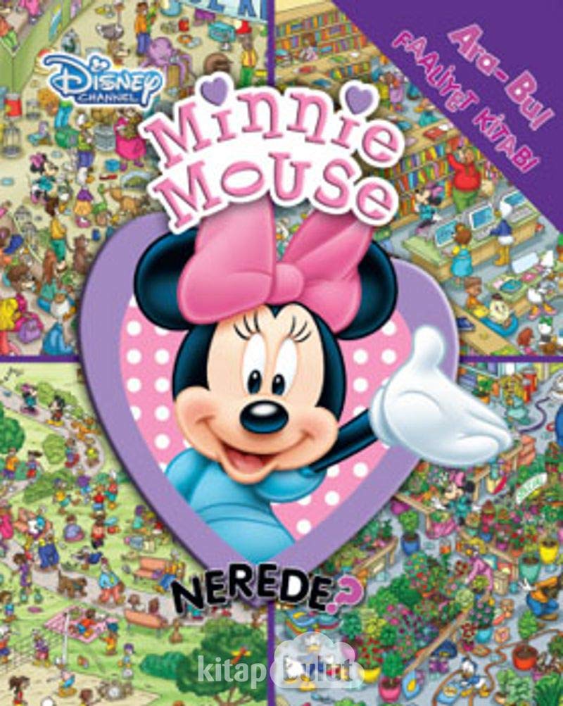 Amazon.com: Disney Minnie Mouse Nerede?; Ara-Bul Faaliyet Kitabi ...