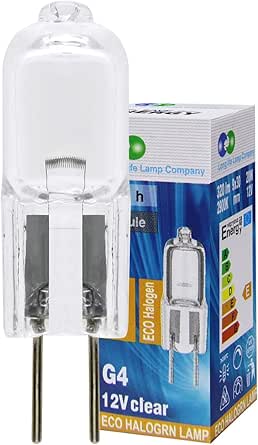 Long Life Lamp Company 20 x G4 Halogen Light Bulbs Lamps 20W 12v ...