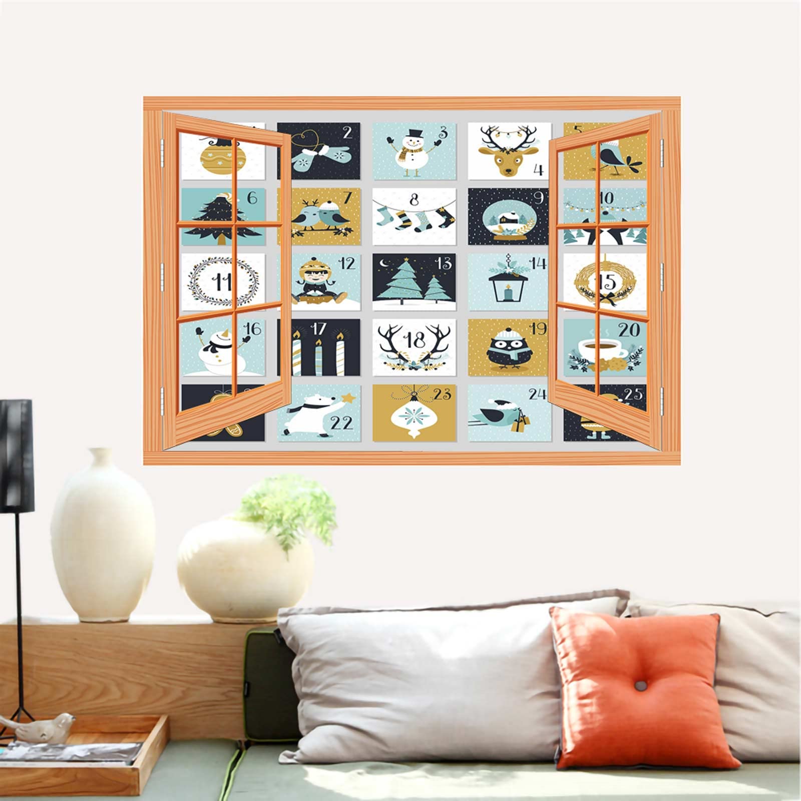 Calendario Decorativo Imprimible