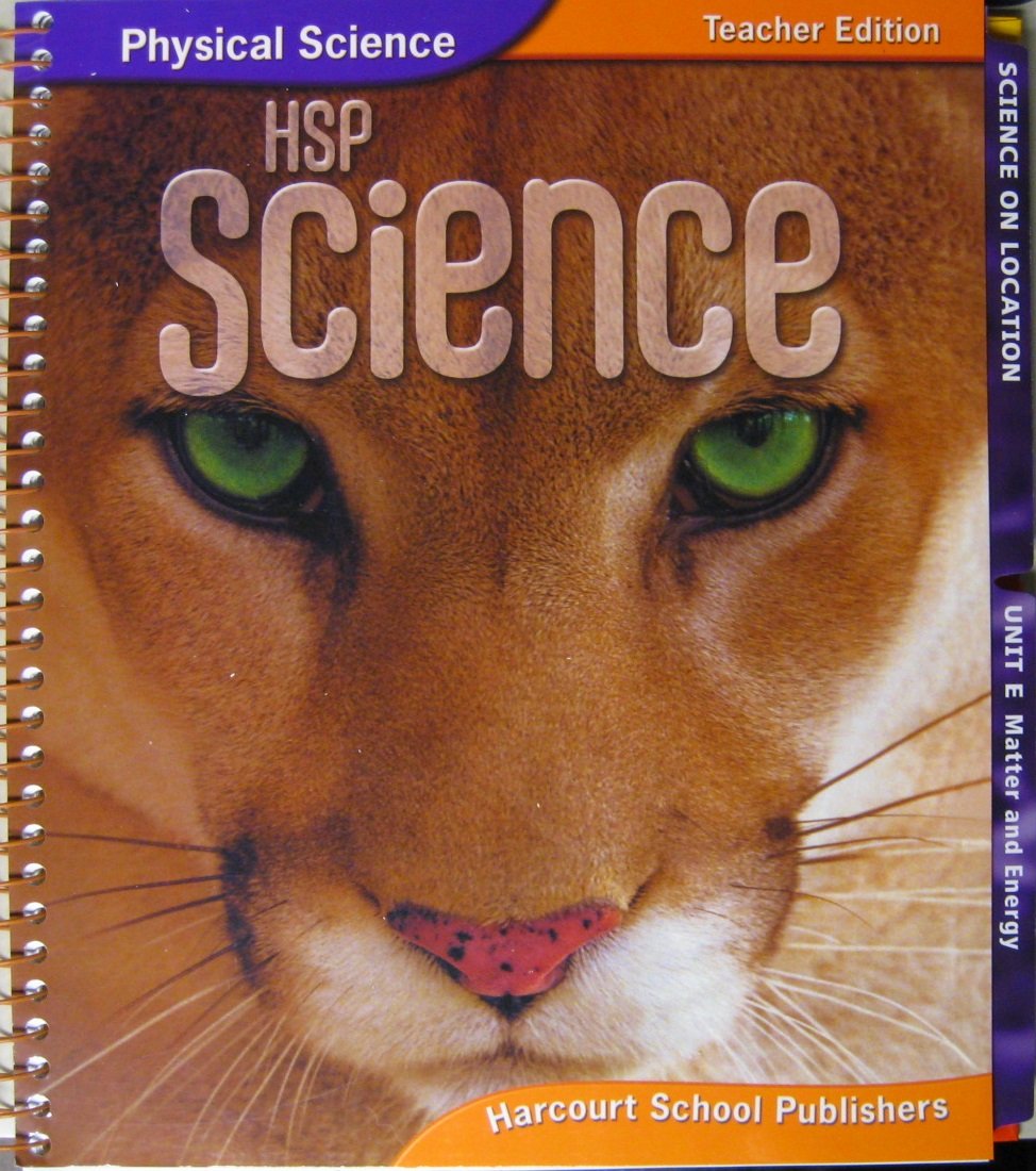 Science, Grade 5, Physical Science Vol. 3, Teacher Edition: Harcourt ...