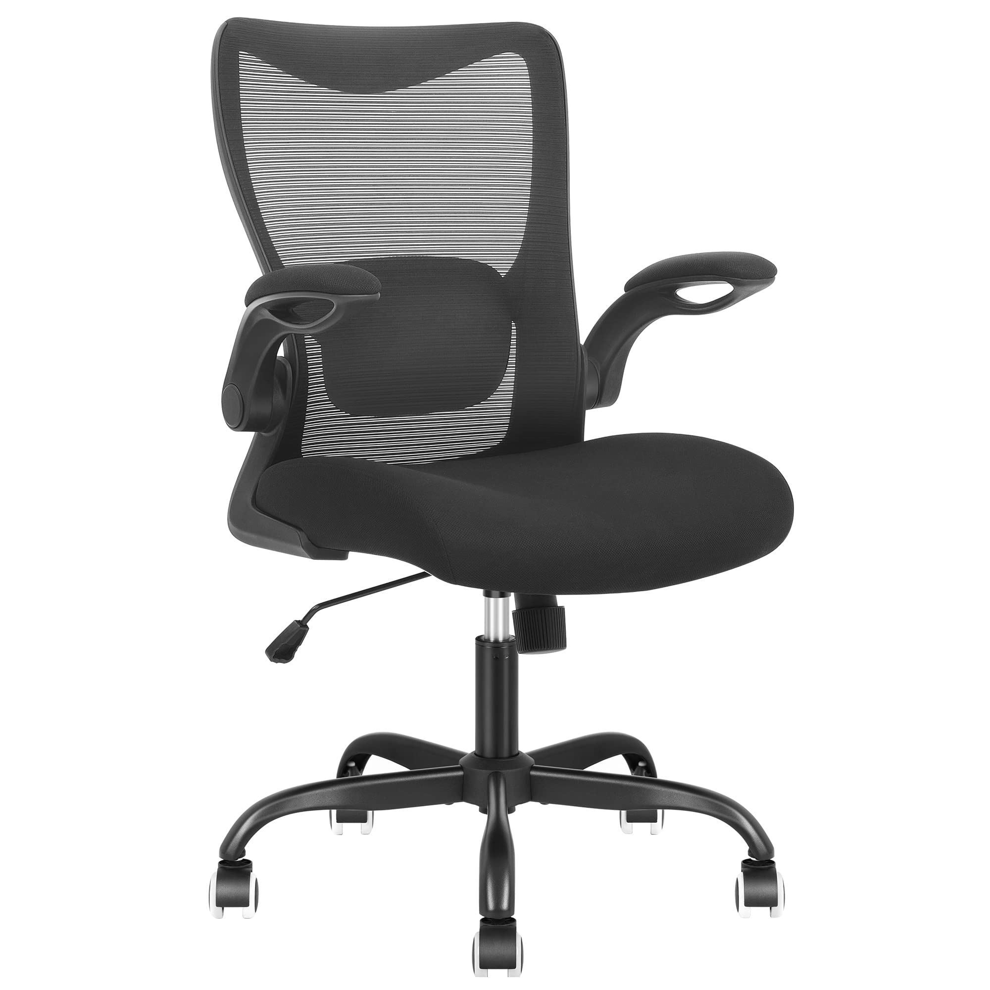 Office Chair, Mid Back Desk Chair with Breathable Mesh, Ergonomic Task ...