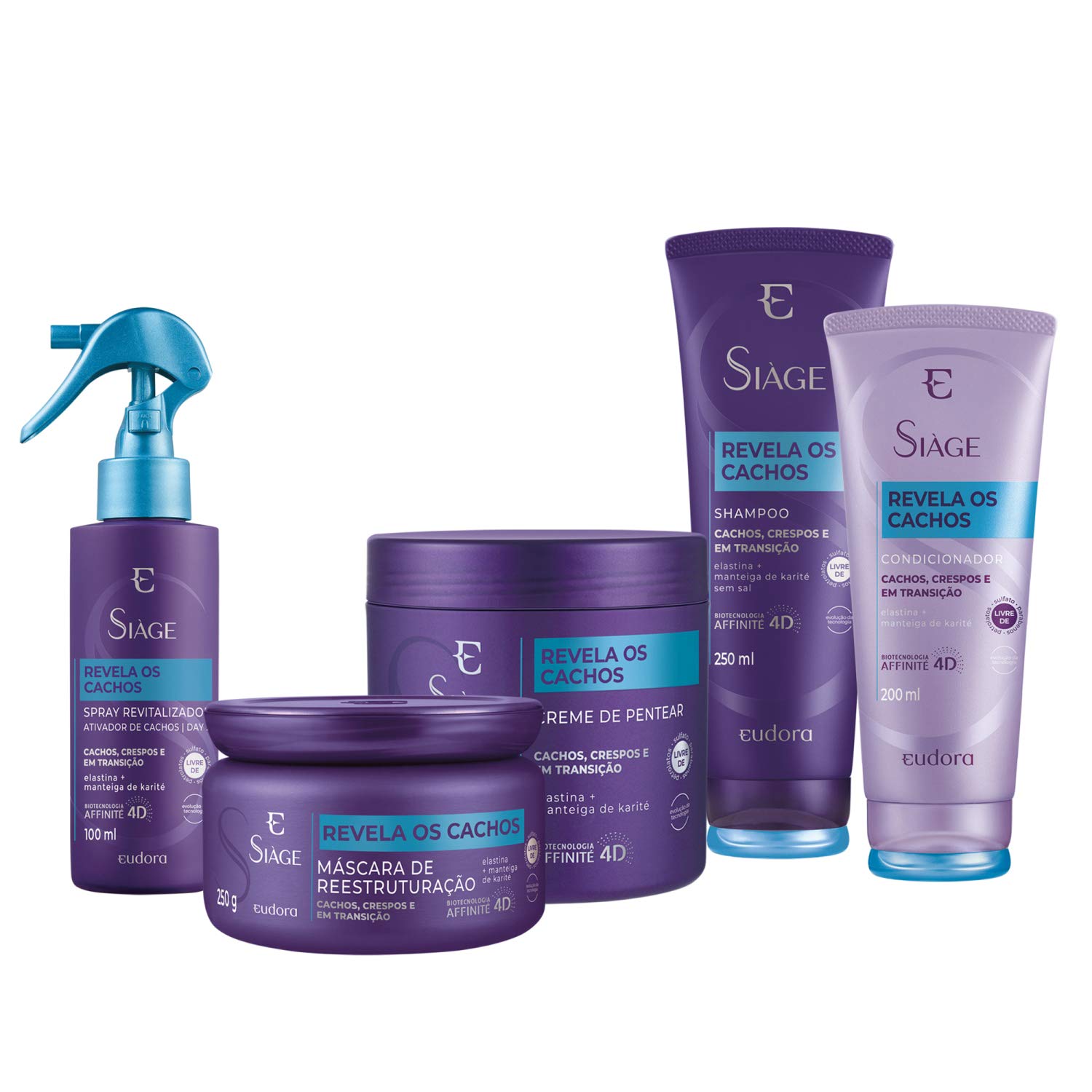 Eudora Kit Completo Siàge Revela Os Cachos (Nova Versão) | Amazon.com.br