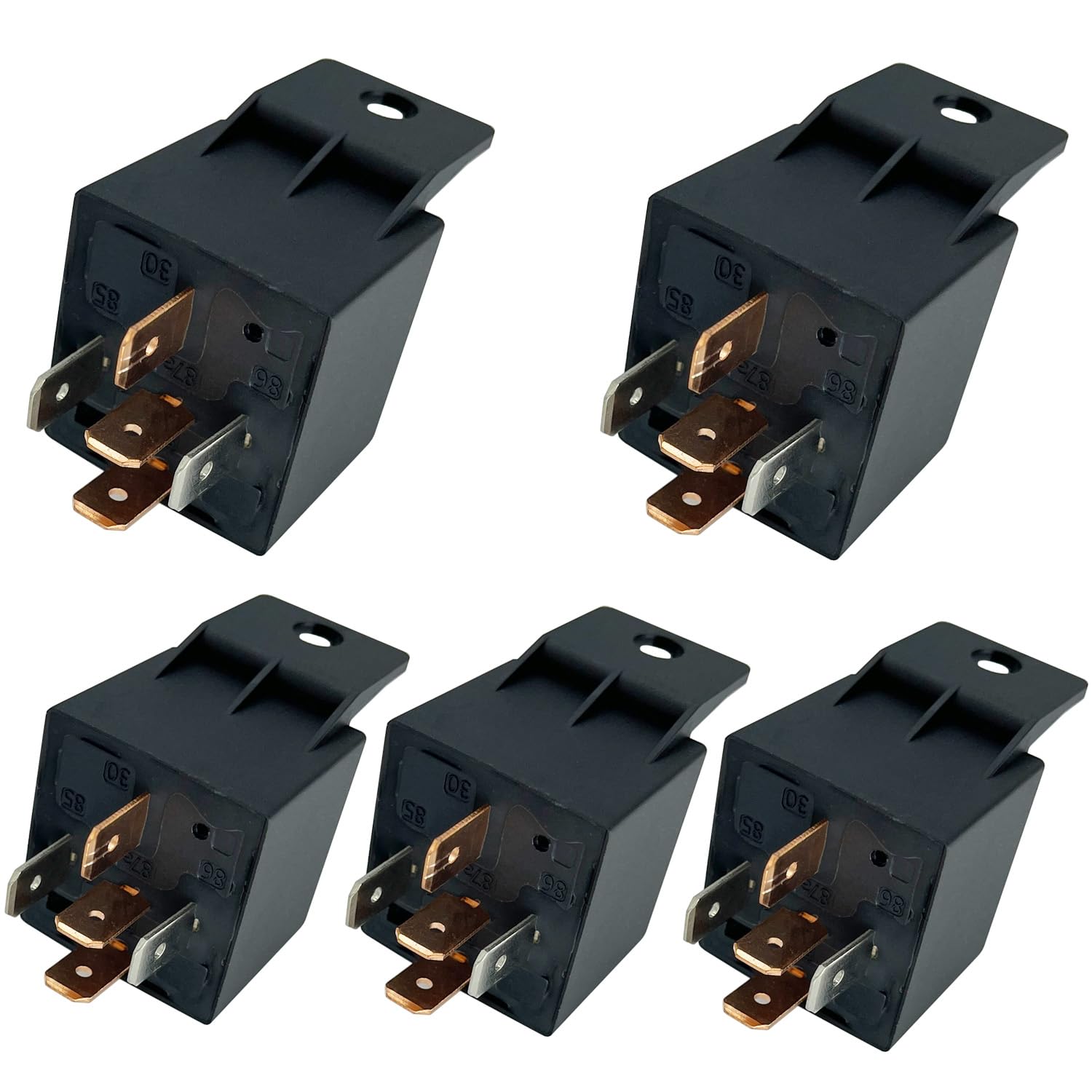 Snapklik.com : Irhapsody 24V DC Relays, 5-pin 30/40amp Automotive Relay ...