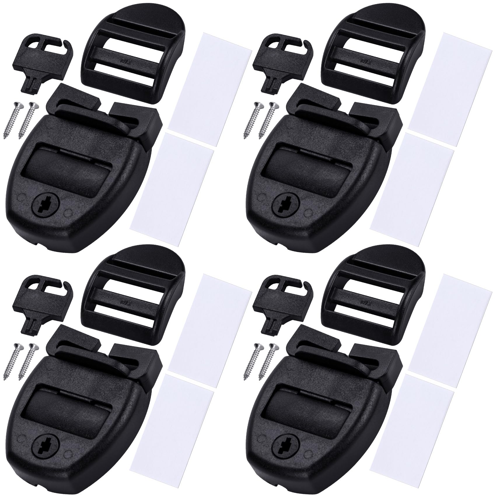 Snapklik.com : OIIKI 4 Sets Spa Hot Tub Cover Clips, Hot Tub Cover ...