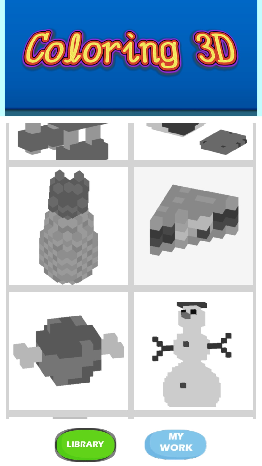 Coloring 3D - App on Amazon Appstore