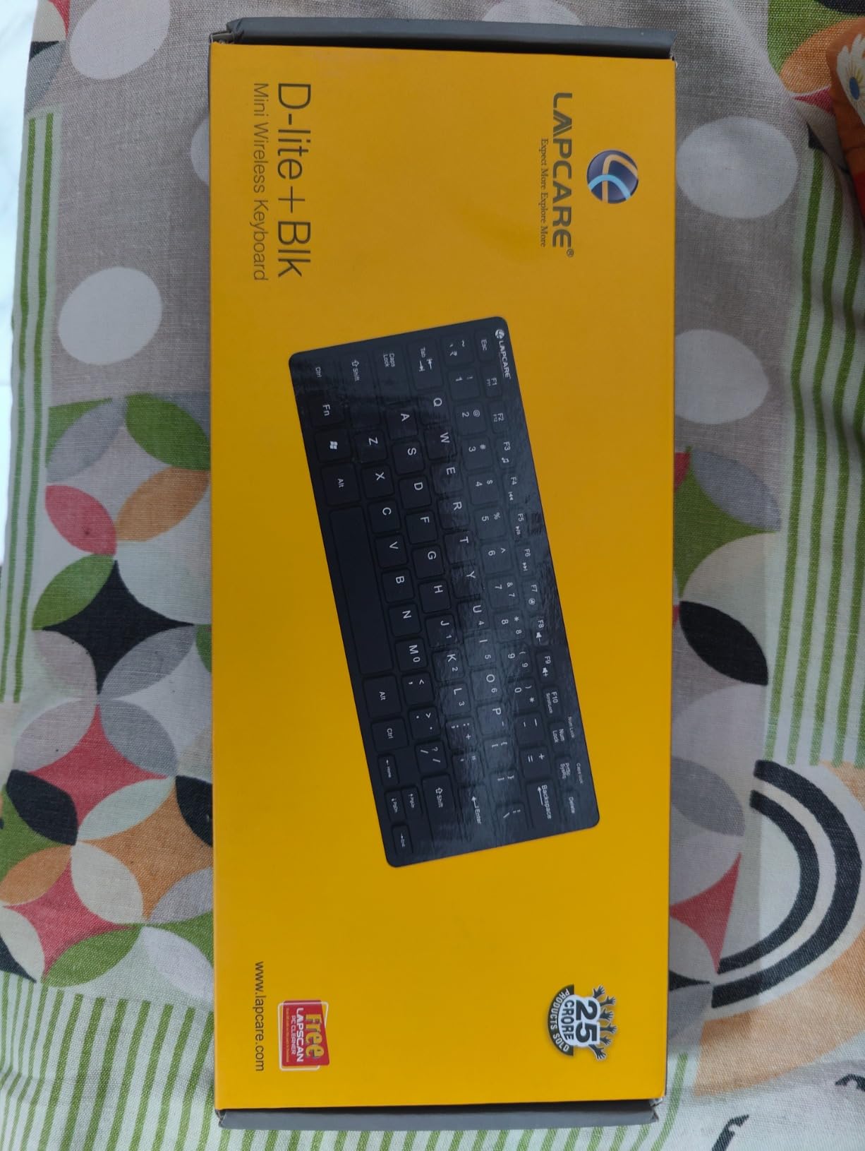 Amazon.in: Buy Lapcare D-Lite-Blk Multimedia Mini Wired Keyboard (Black ...
