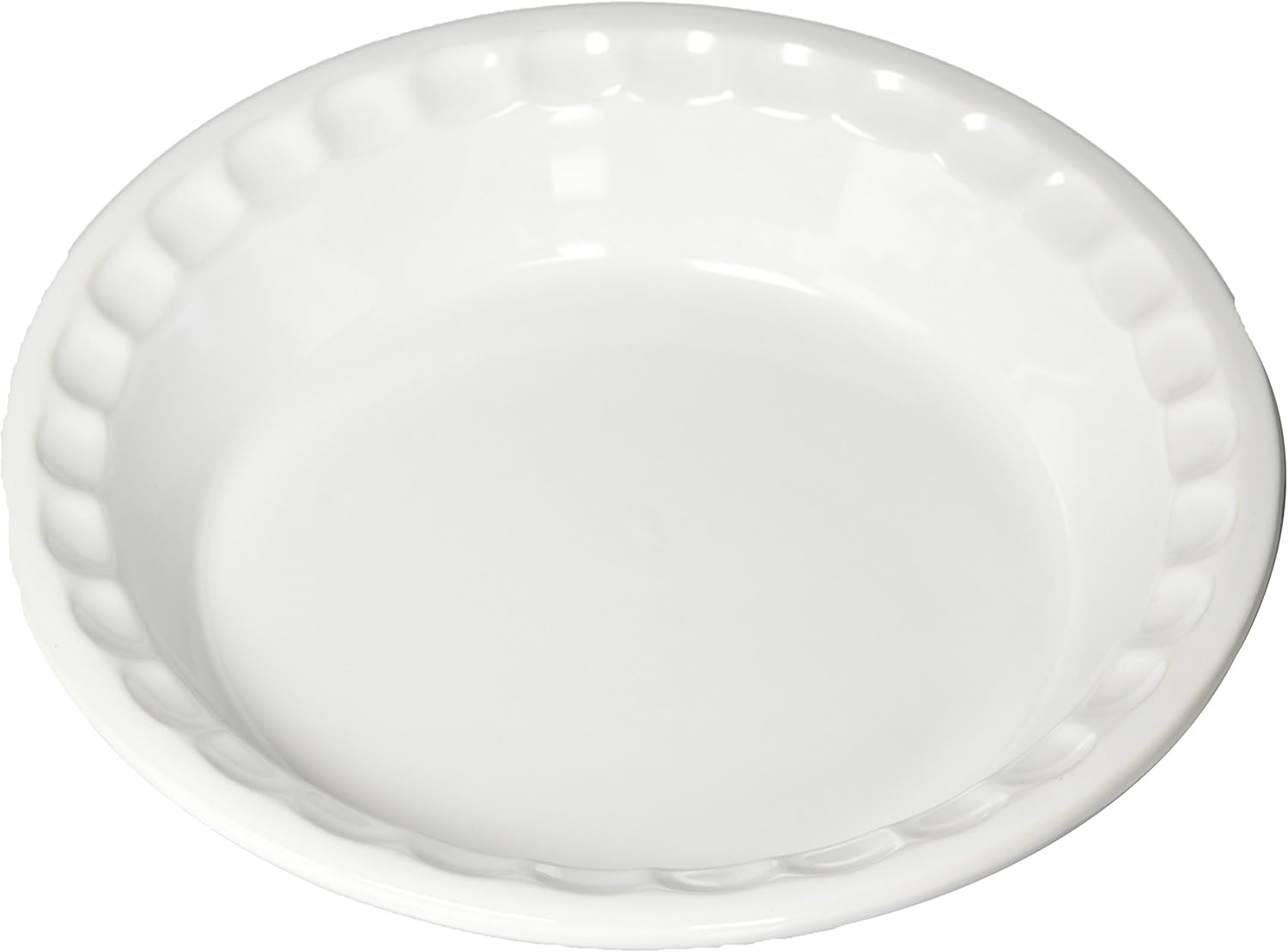 Le Creuset Stoneware 9-Inch Pie Dish, White : Amazon.co.uk: Home & Kitchen