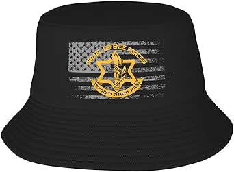 Amazon.com: Tavos IDF Israeli Defense Force Logo Bucket Hat Reflective ...