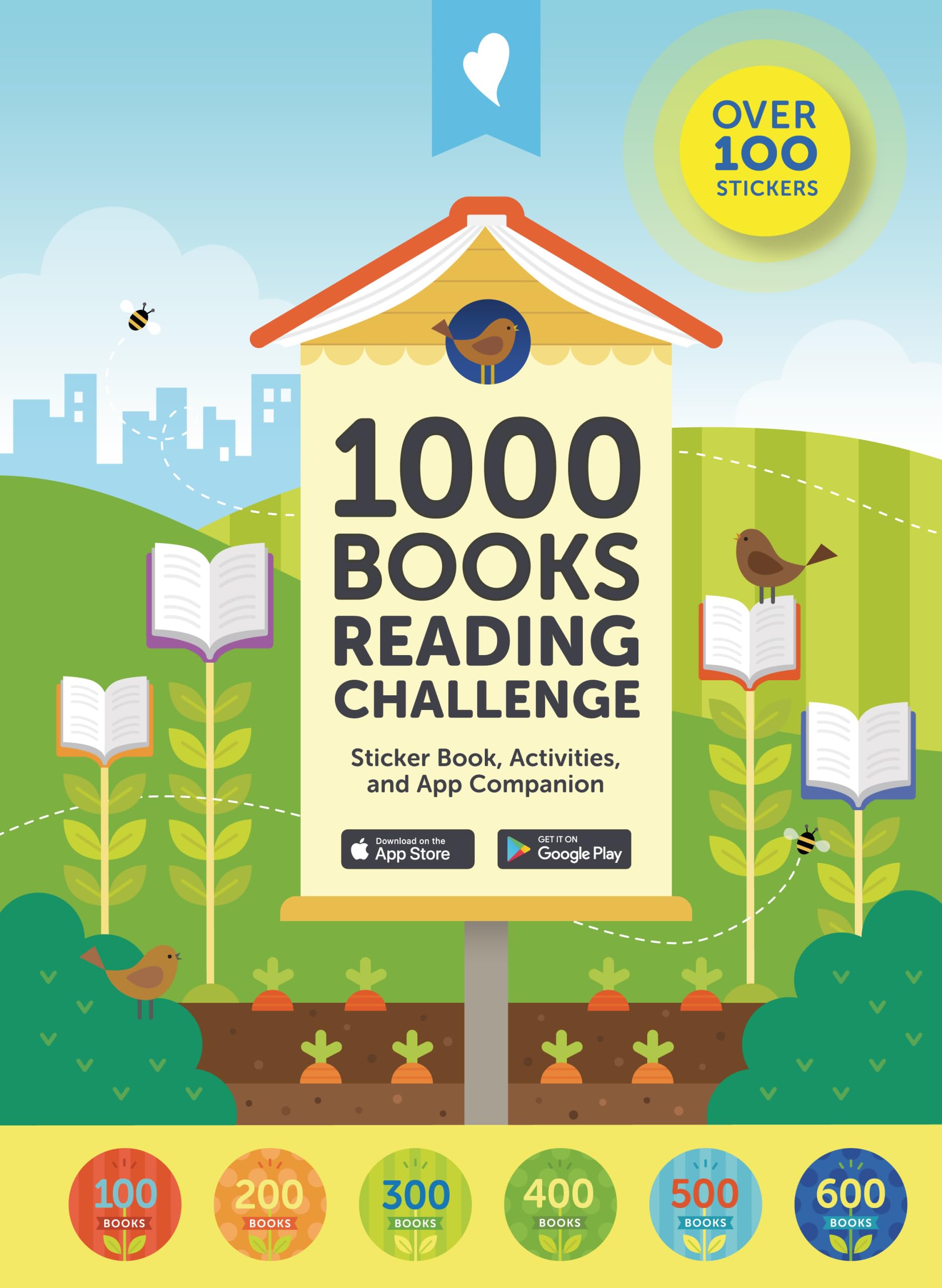 Amazon.com: 1000 Books Reading Challenge (Badge Book): 9781735562445 ...