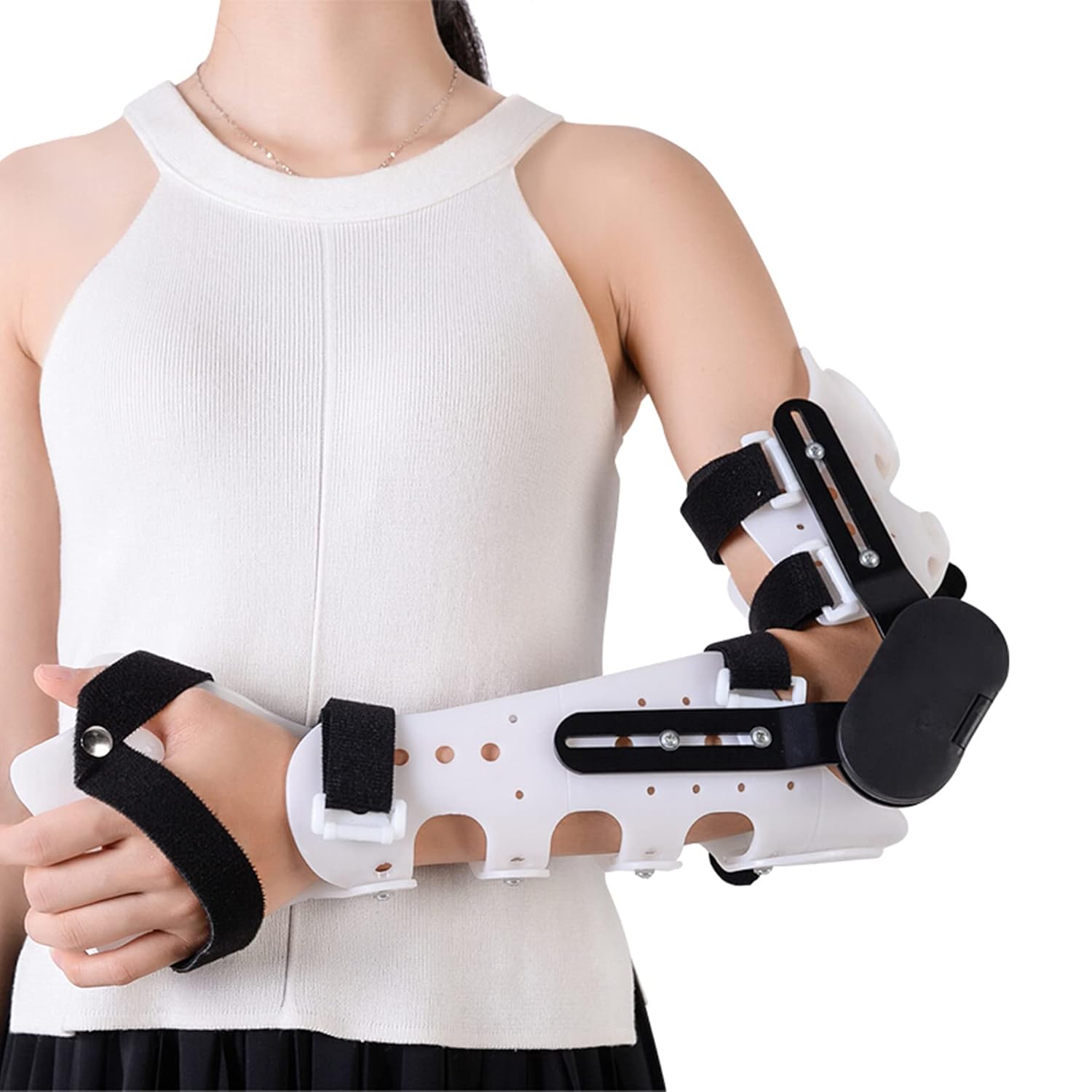 Buy WILLQ Hinged Elbow Brace for Dislocated Arm Surgery Injury Recovery ...