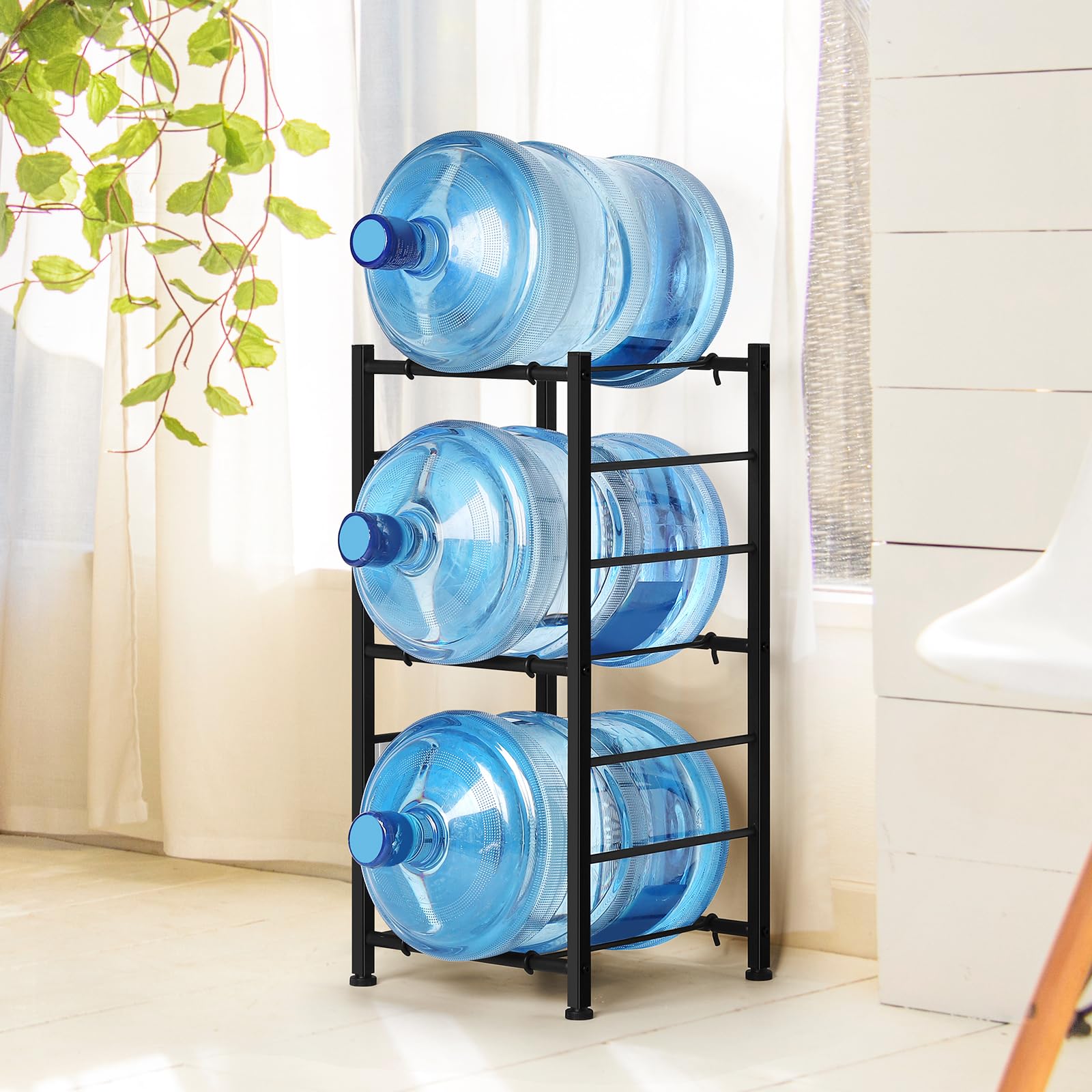 Snapklik.com : Water Jug Holder Stand 5 Gallon, Heavy Duty Bottle ...