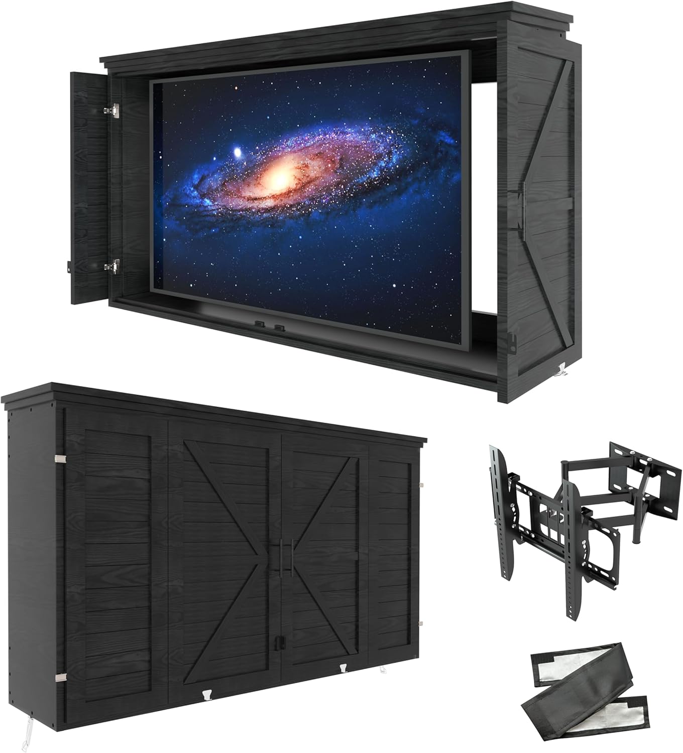 Amazon.com: BlueWish Outdoor TV Enclosure 52 to 55 Inch, Outdoor TV ...