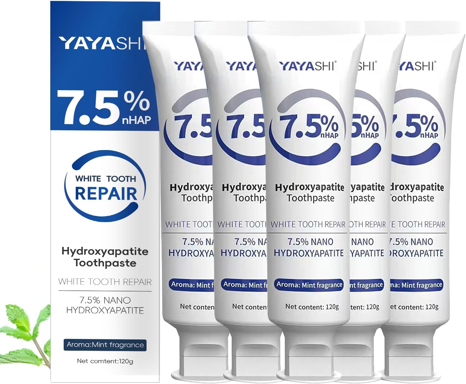 Amazon.com: MSDRWIKEY Hydroxyapatite Toothpaste, Repair and Protect ...
