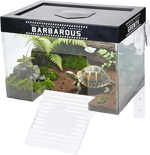 Amazon.com : LIN-YL Turtle Basking Platform Large Size, 9.8 * 6.3 * 6.3 Inch Aquatic Turtle Tank ...