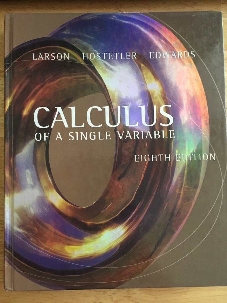 Calculus of a Single Variable: Larson, Ron, Hostetler, Robert P ...
