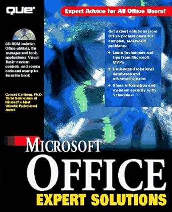 Microsoft Office Expert Solutions: Carlberg, Conrad, Allen, Terry ...