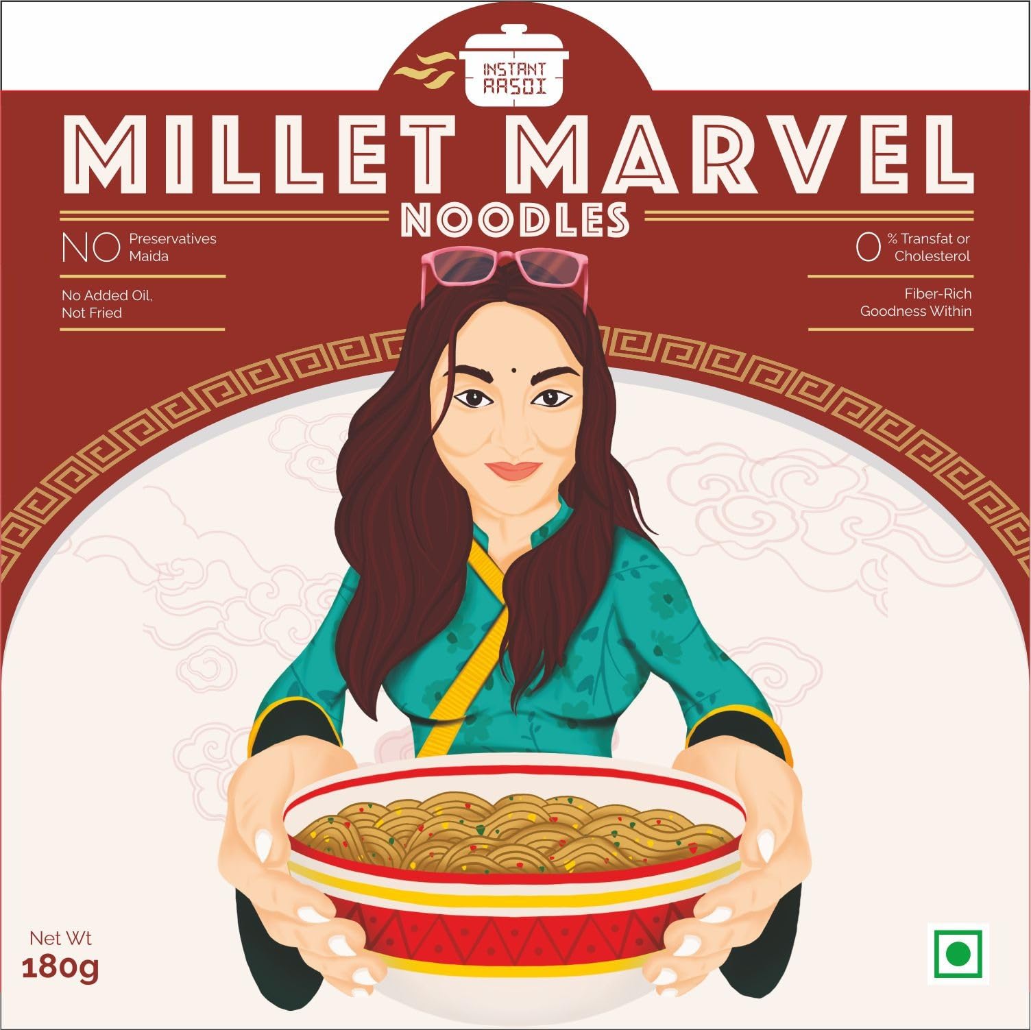 INSTANT RASOI Millet Marvel Favorite Noodles Ginger Healthy Whole ...