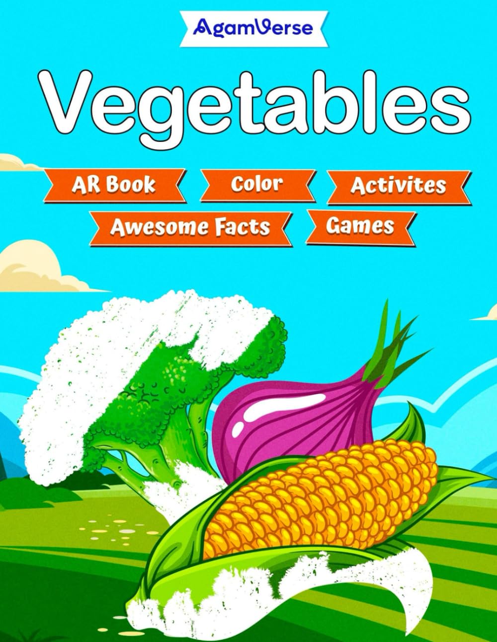 Vegetable AR Coloring Book | Incredible Facts | Fun Activities ...