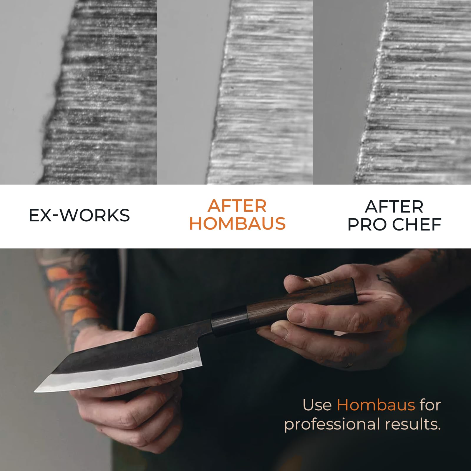 Rolling Knife Sharpener - Knife Sharpening Kit with Diamond and ...