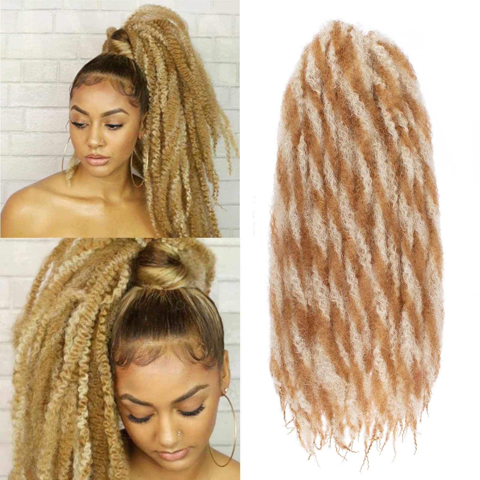 Blonde Crochet Braids Marley Hair