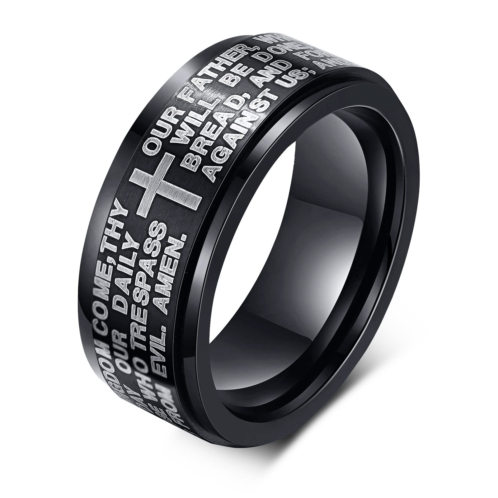 Snapklik.com : Yomlry Fidget Ring For Women & Men - Christian Lords ...