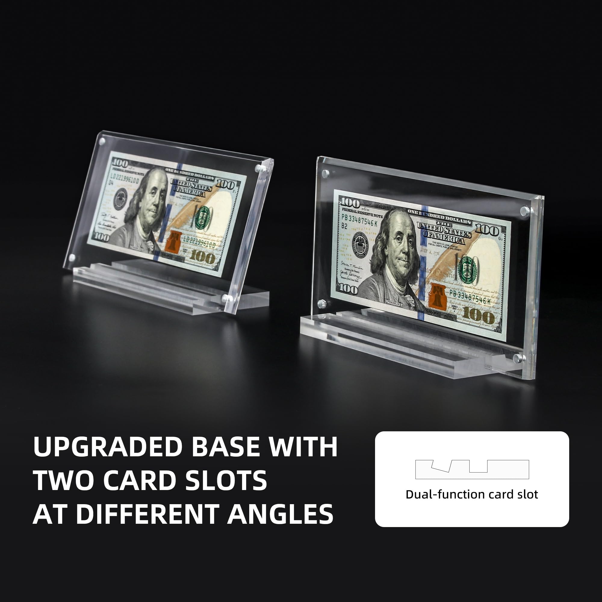 Snapklik.com : Dollar Bill Frame,Acrylic Currency Display Holder Money ...