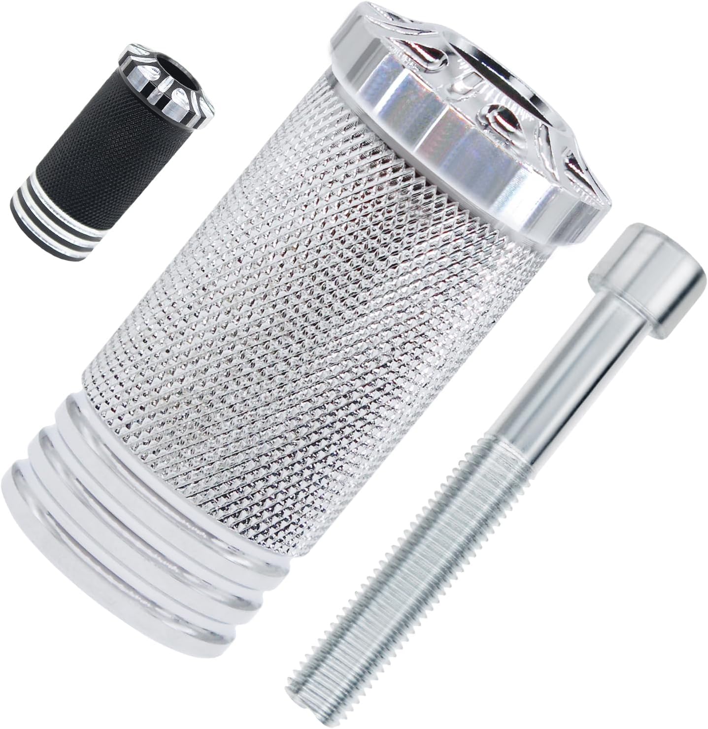 Amazon.com: X AUTOHAUX 2pcs Motorcycle Shifter Peg Shift Lever Billet ...