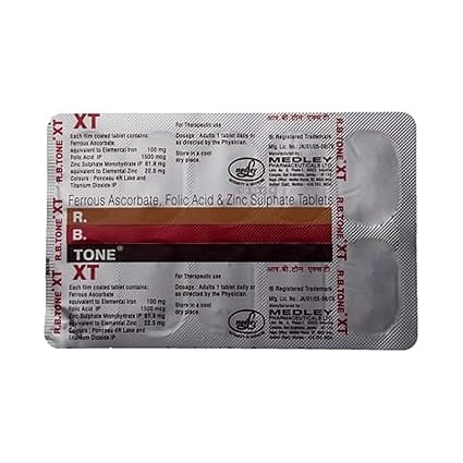 R.B.Tone-XT - Strip of 10 Tablets : Amazon.in: Fashion