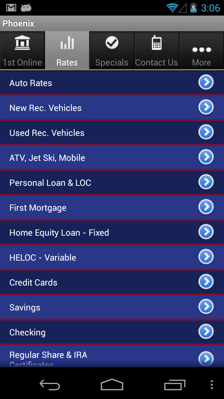 Partners 1st Federal Credit Union - App on the Amazon Appstore