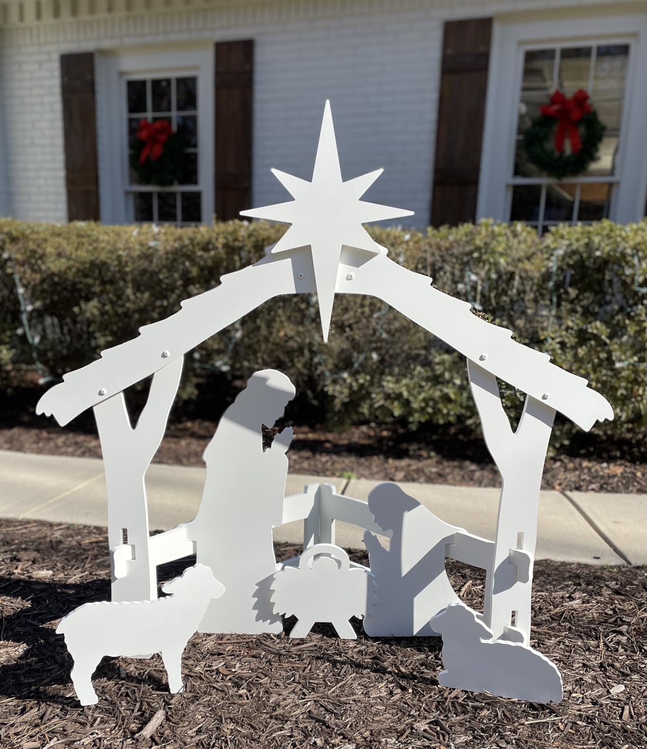 Amazon.com: FrontYard Originals All-Weather Outdoor Nativity ...