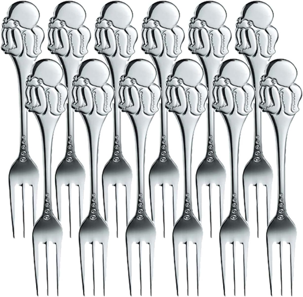 Amazon.com: Nagao Marine Mate Fork Octopus Set of 12 Made in Japan ...