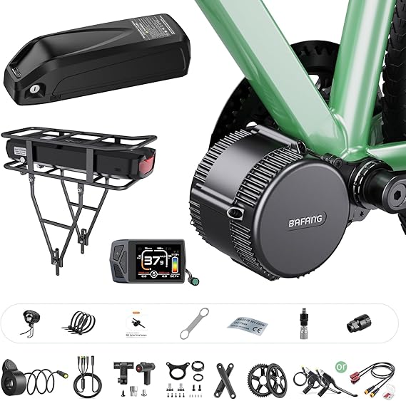 Amazon.com : BAFANG Mid Drive Kit 750W 1000W 500W BBS02B BBS-HD ...