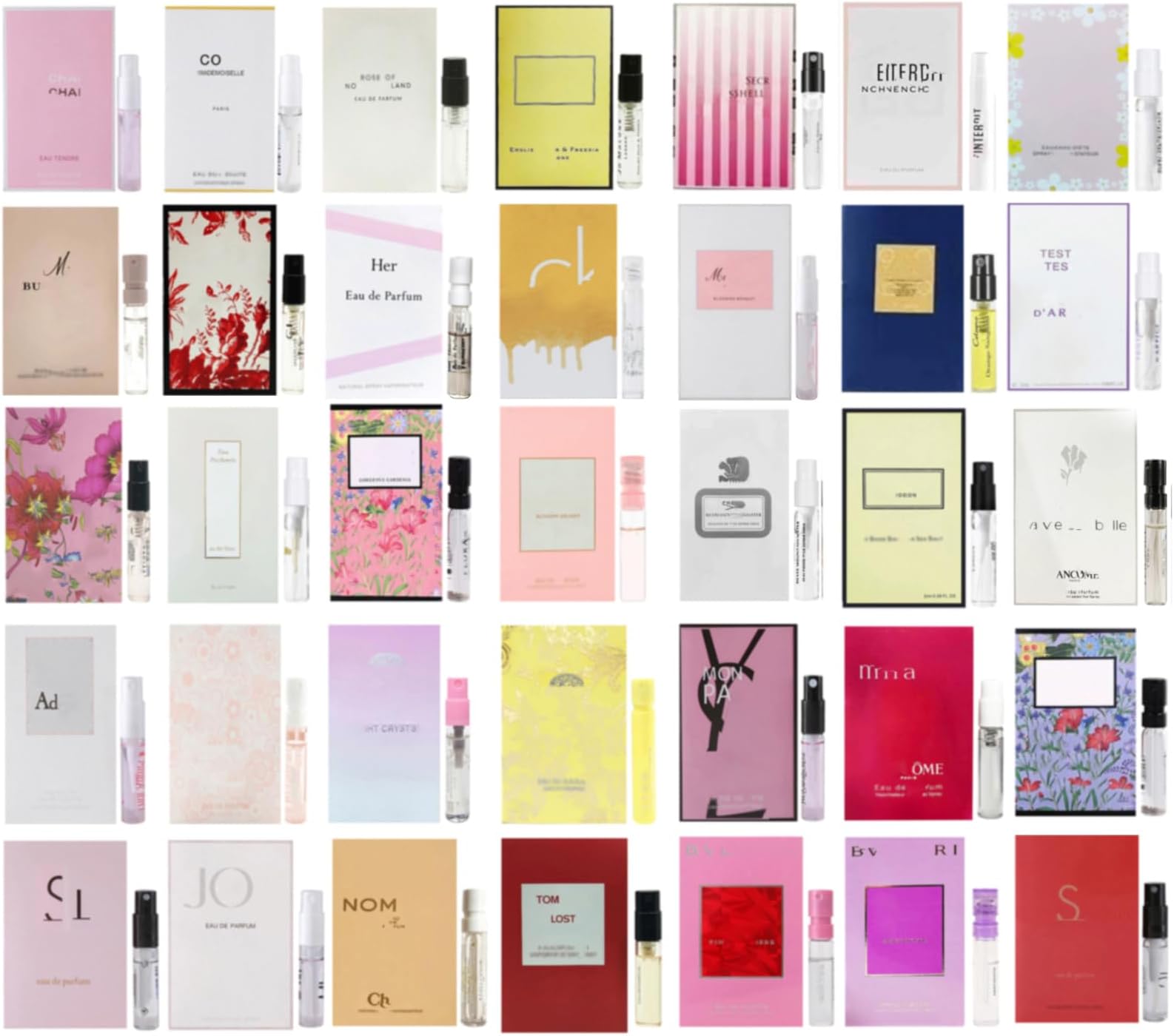 Amazon.com : Vrears Perfume Samples for Women Designer Fragrance ...