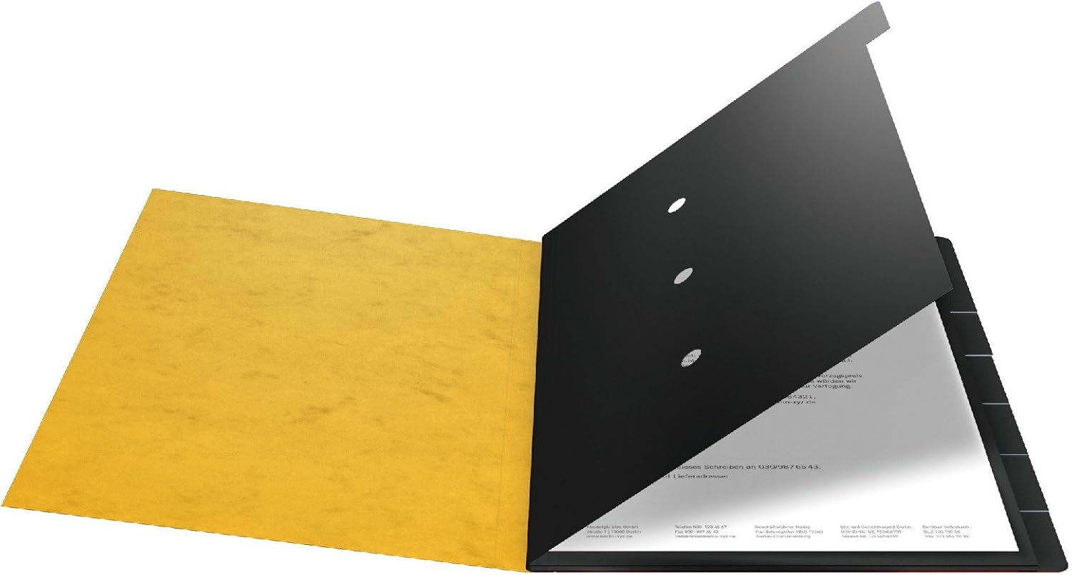 Falken Colorspan Index Folder 7 Compartments 7 Fächer Yellow – TopToy