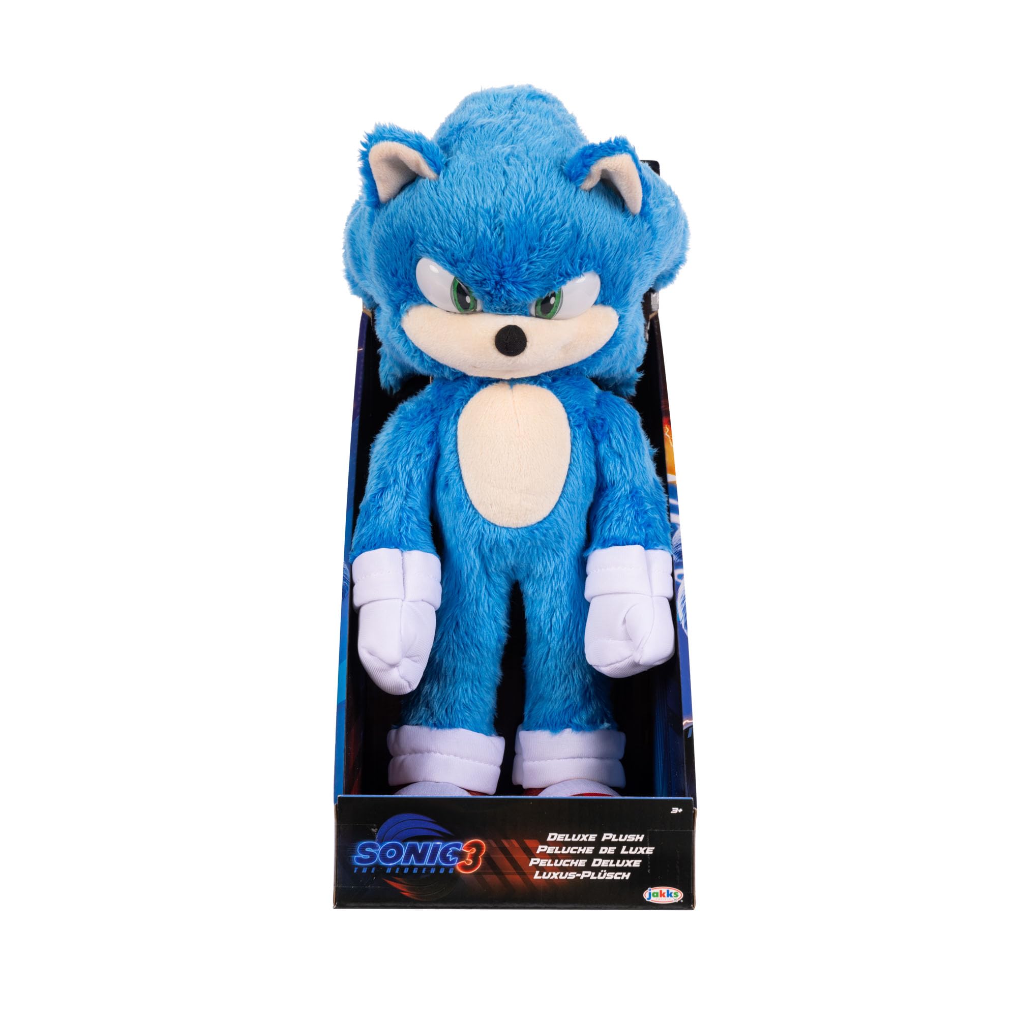 Sonic 3 Movie Deluxe Plush Sonic 13-Inch : Buy Online at Best Price in ...