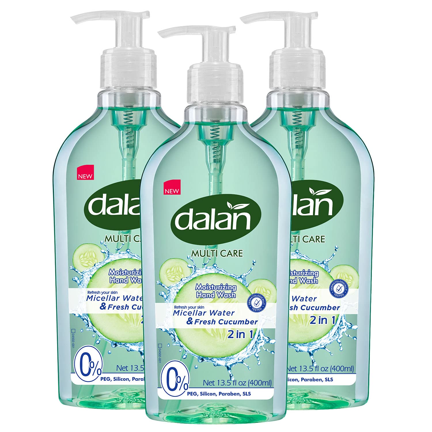Amazon.com : Dalan Multicare Liquid Soap with Micellar Water & Fresh ...