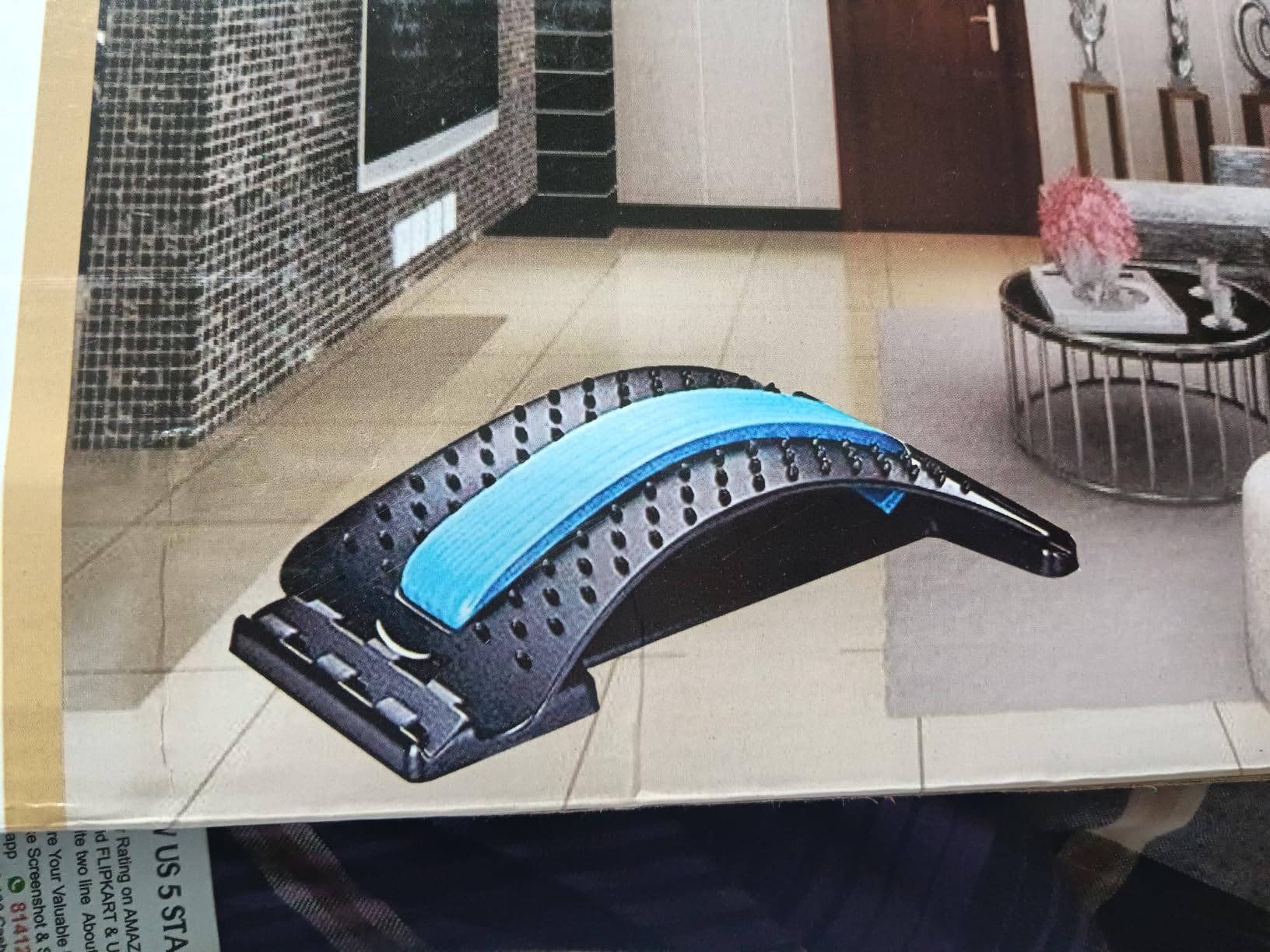 Florisca Neck Relaxer & Back Stretcher for Cervical Pain Pillow ...