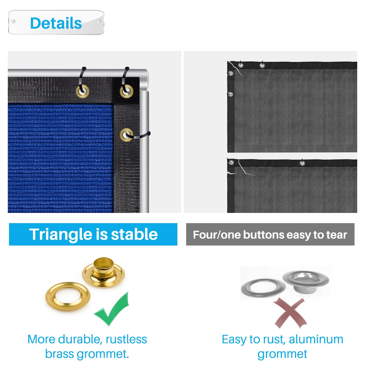 Snapklik.com : Patio Fence Privacy Screen 6 X 16 Outdoor Fence Panels ...
