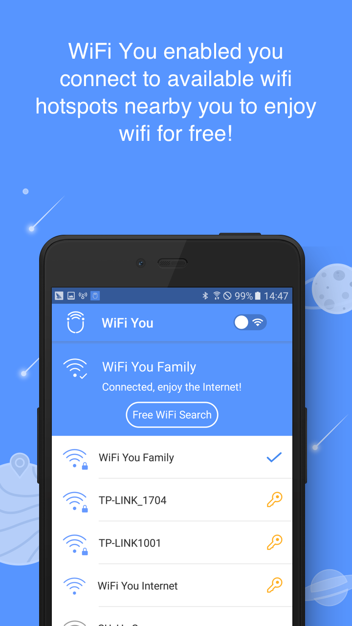 WiFi You-Your free WiFi Key! - App on Amazon Appstore