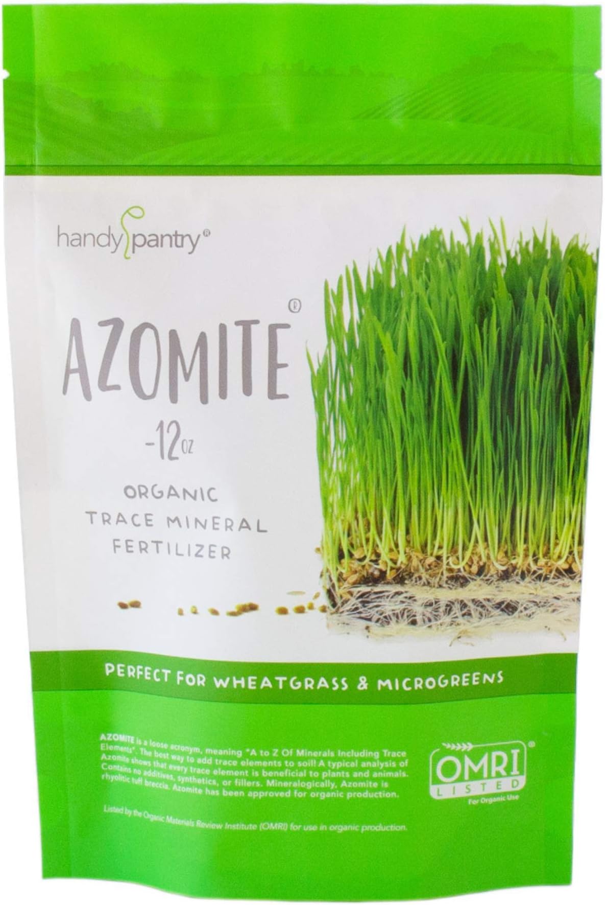Amazon.com : 12 Oz. of Azomite - Organic Trace Mineral Soil Additive ...